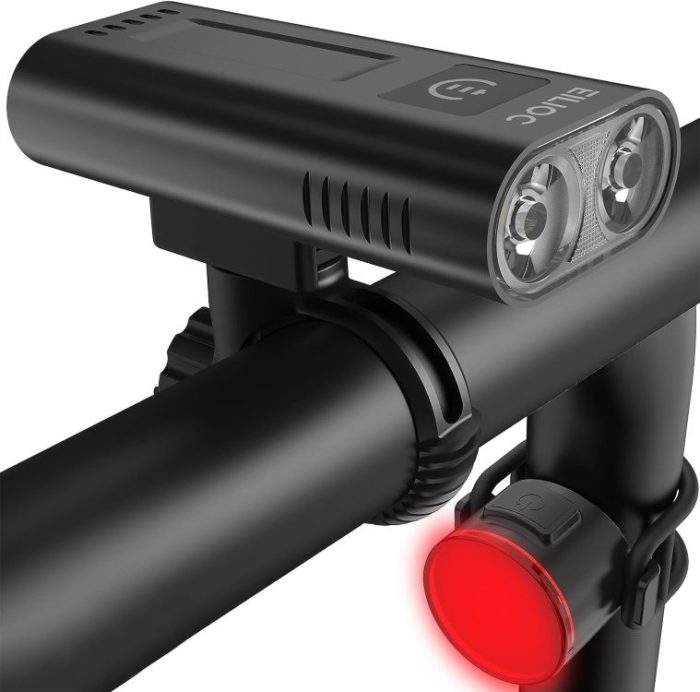Bike Lights Front and Rear. USB C Rechargeable Bicycle light